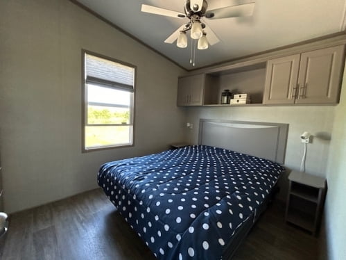 36' x 12' Escape with 18' x 12' addition, 2 bed