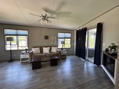 36' x 12' Escape with 18' x 12' addition, 2 bed