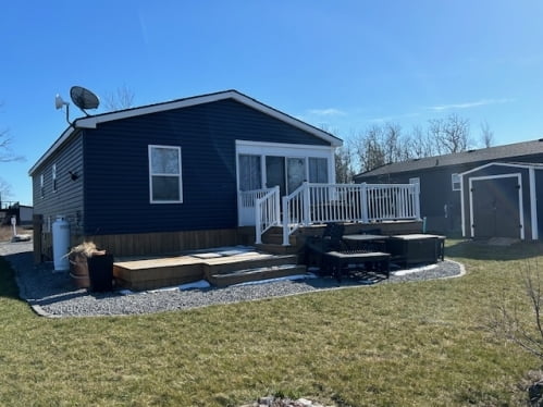 36' x 12' Escape with 18' x 12' addition, 2 bed